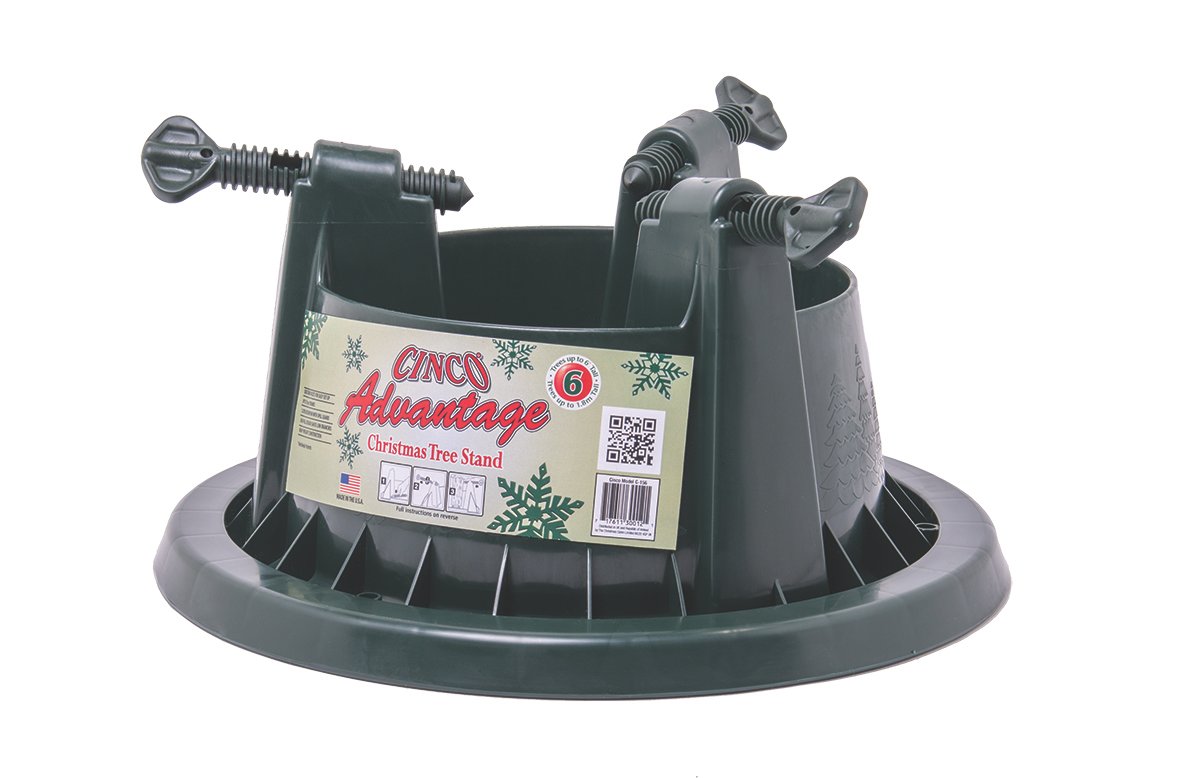 Cinco Christmas Tree Stand (Up to 6ft Trees) - Cook and Clark Christmas ...